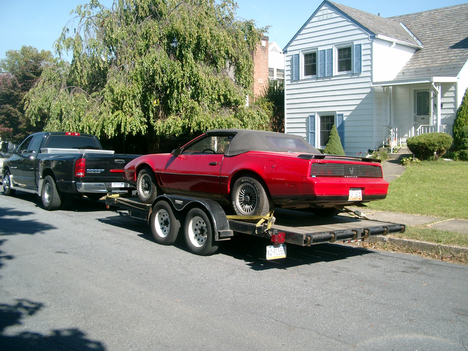 Pontiac Firebird 1983 ( Convertible conversion) ( France dpt 19 ...